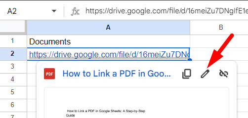 How to Link or Insert a PDF in Google Sheets - Supatool